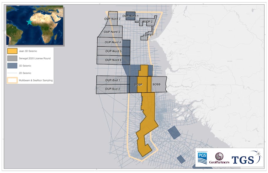 Jaan 3D survey completed offshore northwest Africa | Offshore