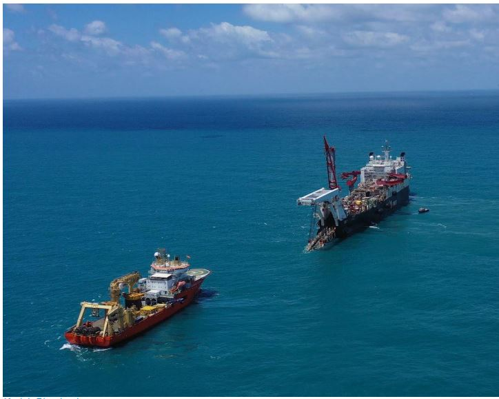Subsea structures in place at Karish gas field offshore Israel ...