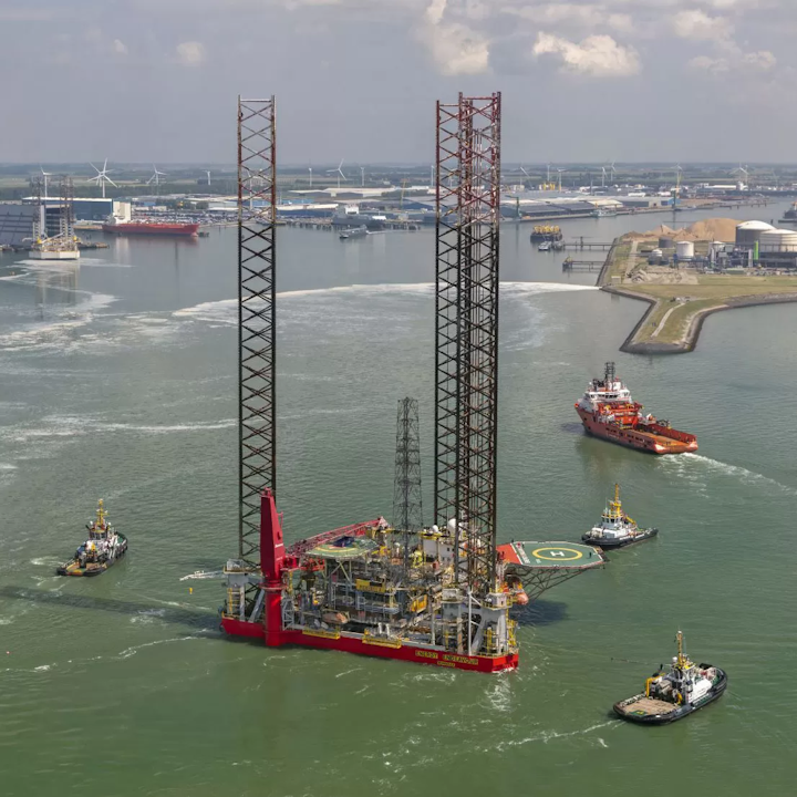 Petrodec delivers North Sea Pickerill topsides to Dutch disposal yard ...