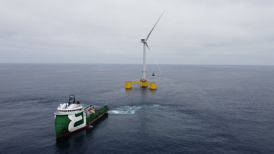 Fugro assists WindFloat Atlantic installation offshore Portugal | Offshore
