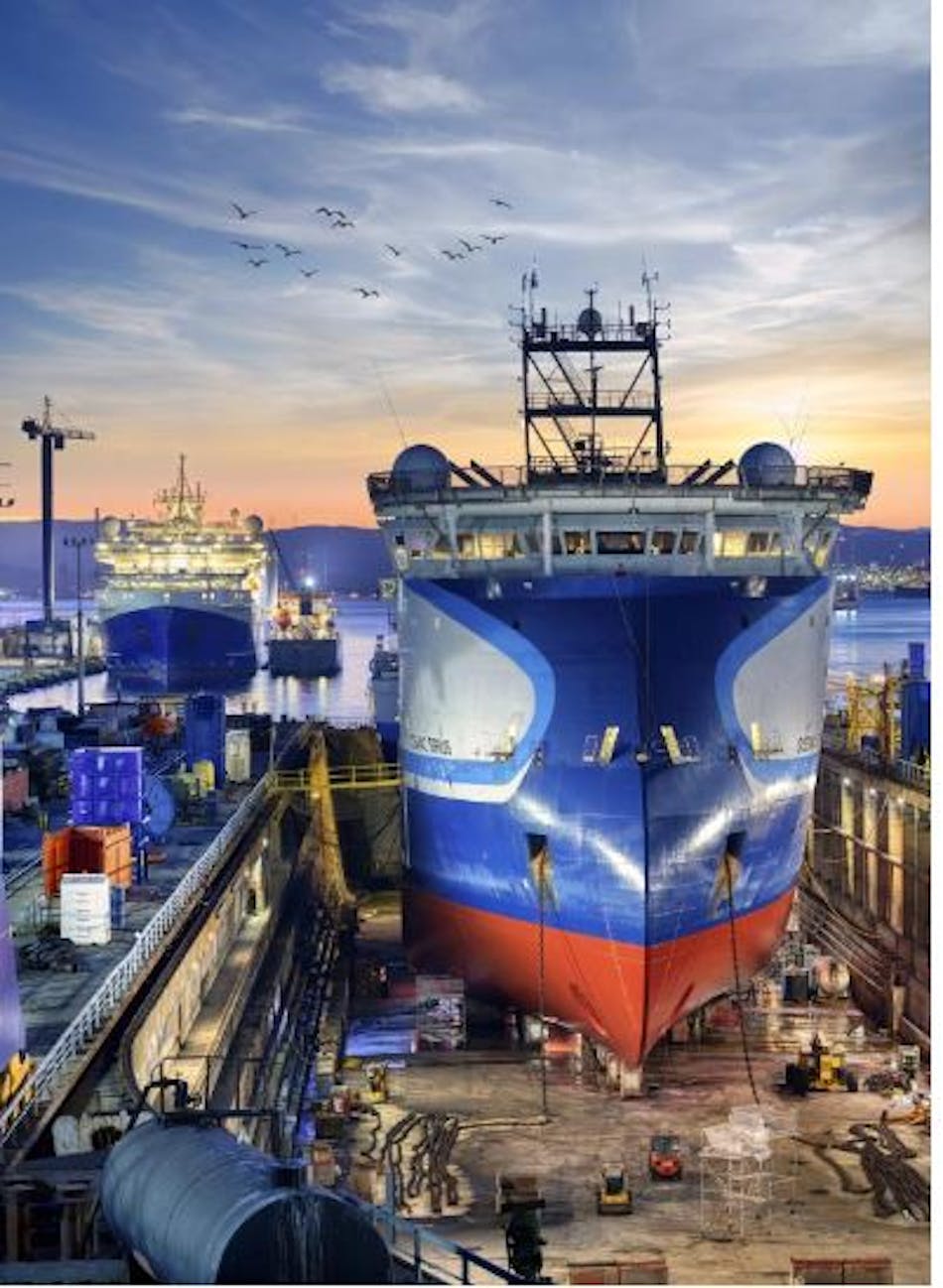 Gibdock repairs two Shearwater GeoServices seismic survey vessels ...