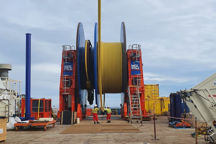 Reel drive system adapted for North Sea subsea tieback | Offshore