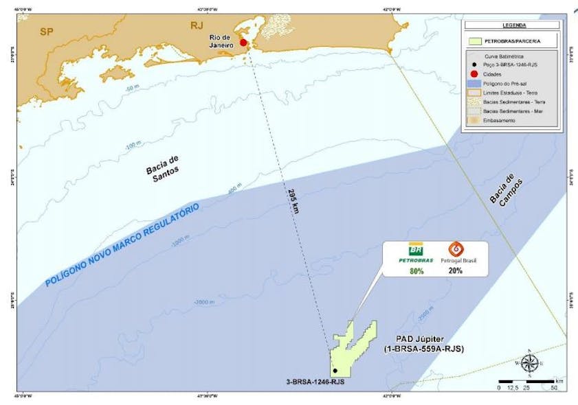 Júpiter test offshore Brazil confirms high oil quality | Offshore