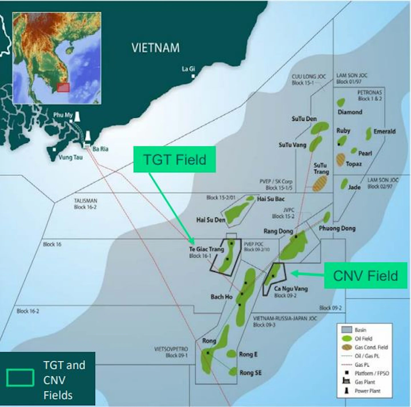 Vietnam gives go ahead for further wells on offshore TGT field | Offshore