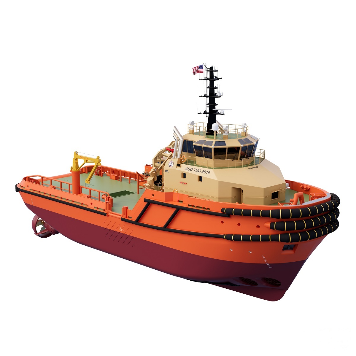 Edison Chouest Offshore to build two Damen-designed tugs | Offshore ...