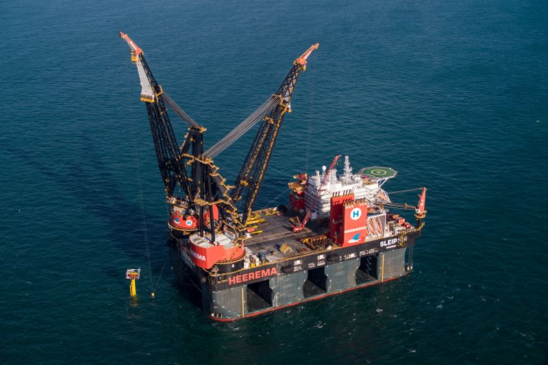 P11-Unity platform installed offshore the Netherlands | Offshore Magazine