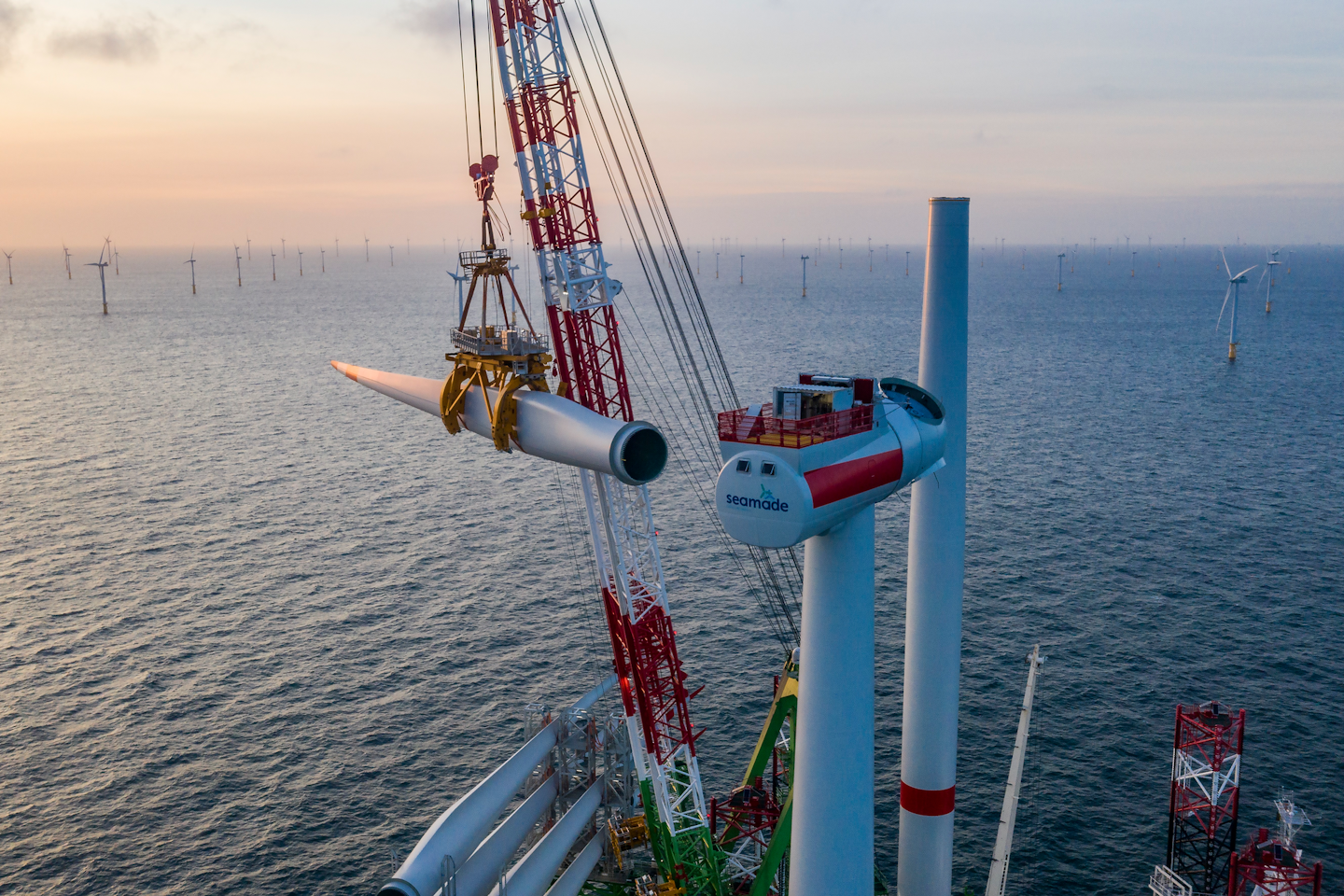 SeaMade wind turbines installed offshore Belgium | Offshore