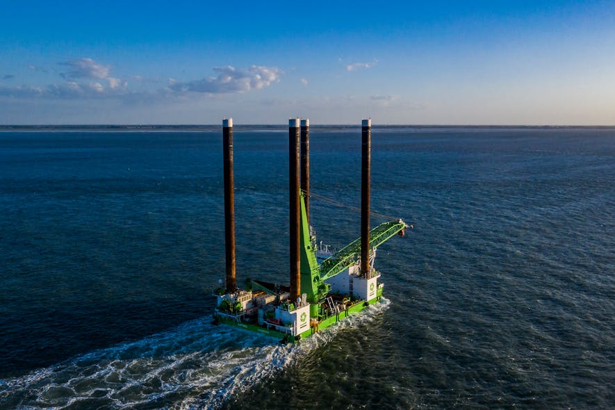 Collared monopile to debut at Kaskasi offshore Germany | Offshore