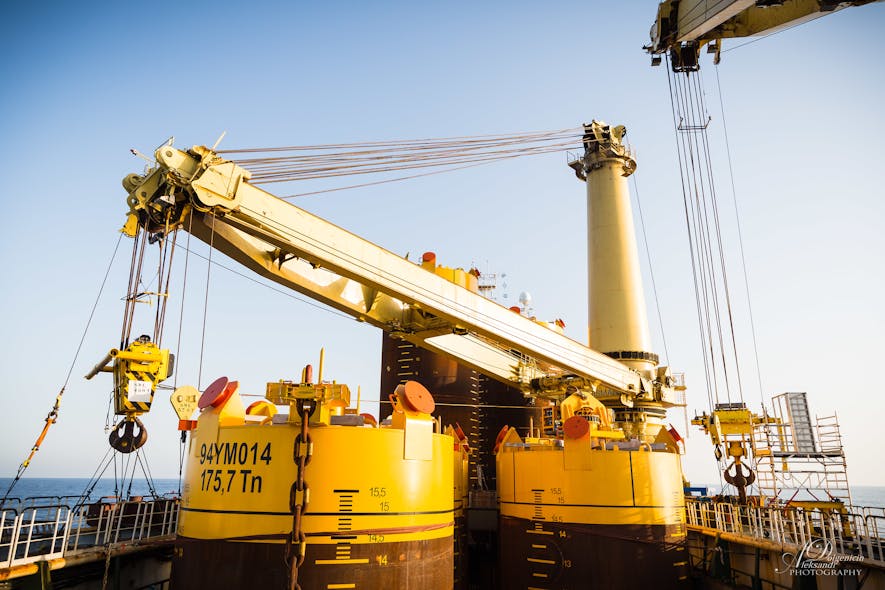 Jumbo installs Karish piles, subsea manifold offshore Israel | Offshore