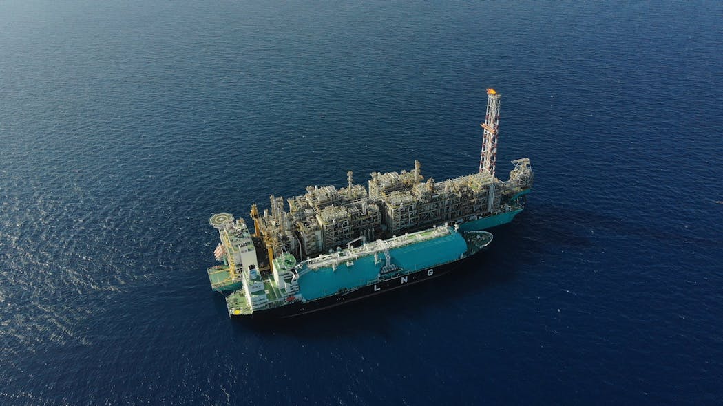 Rotan gas field FLNG vessel delivers first LNG cargo offshore Sabah ...