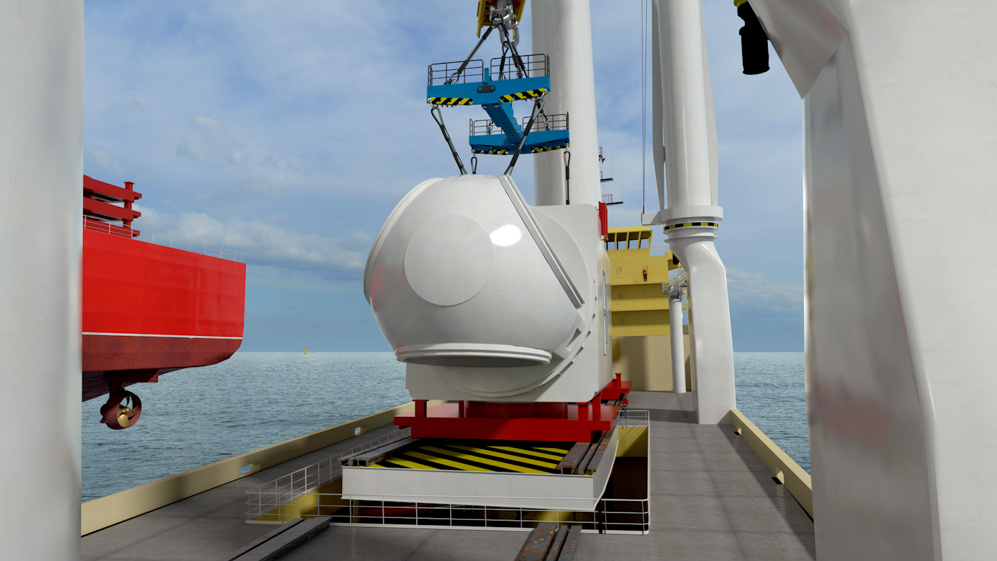 Huisman unveils platform for US offshore wind market | Offshore