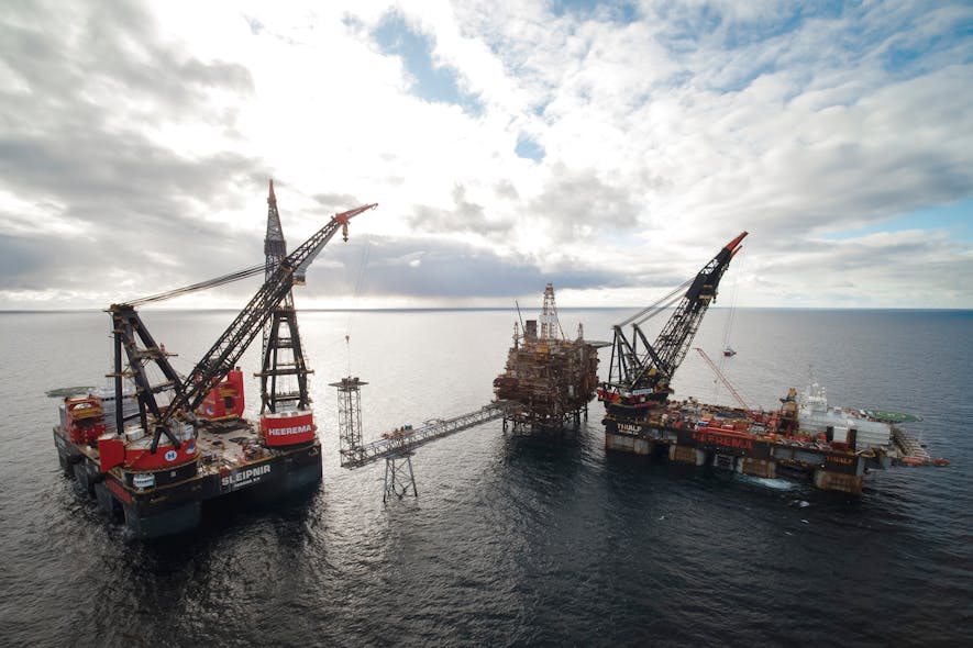 TAQA updates UK North Sea Brae platform removal schedule | Offshore