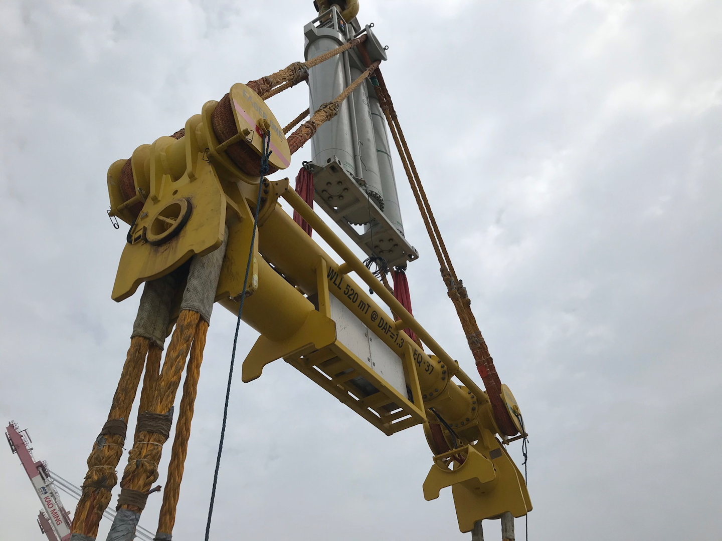 Lankhorst Ropes slings assisting Yunlin offshore Taiwan wind farm ...