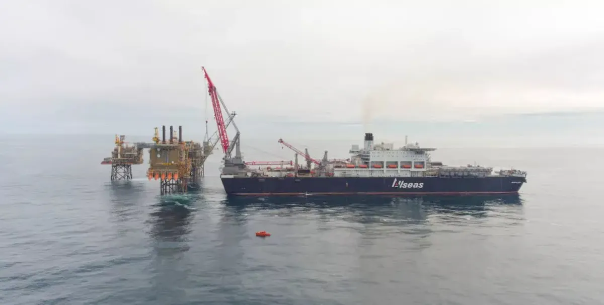 Pioneering Spirit delivers North Sea Buzzard platform module | Offshore