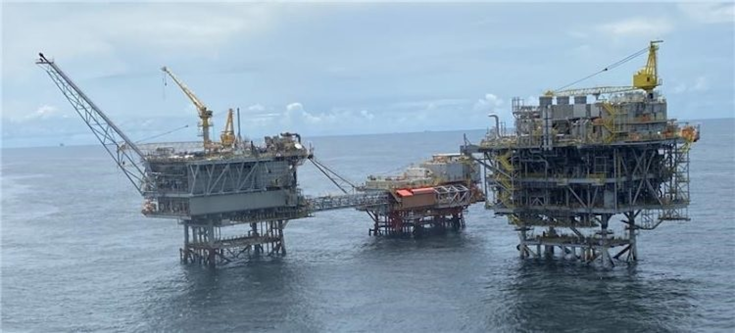 Cassia C platform in place offshore southeast Trinidad | Offshore