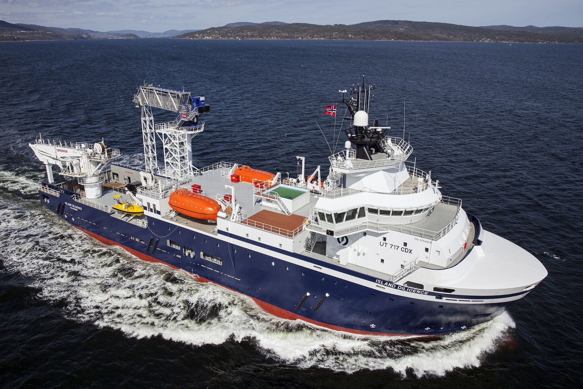 Island Offshore support vessel secures work at Hywind Tampen floating ...