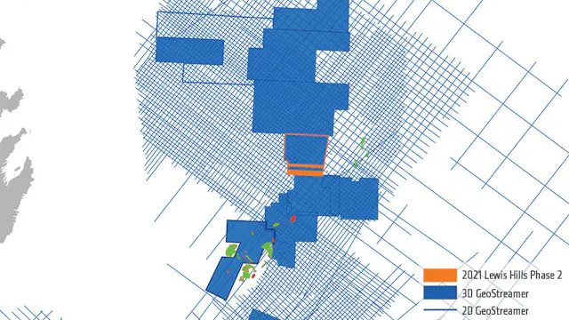 Offshore Newfoundland 3D seismic survey focused on Orphan, Jeanne d’Arc ...