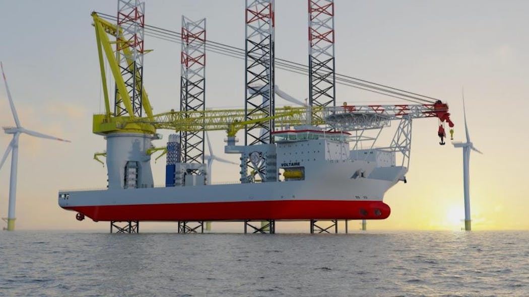 Voltaire to install Dogger Bank wind turbines | Offshore Voltaire to install Dogger Bank wind turbines | Offshore