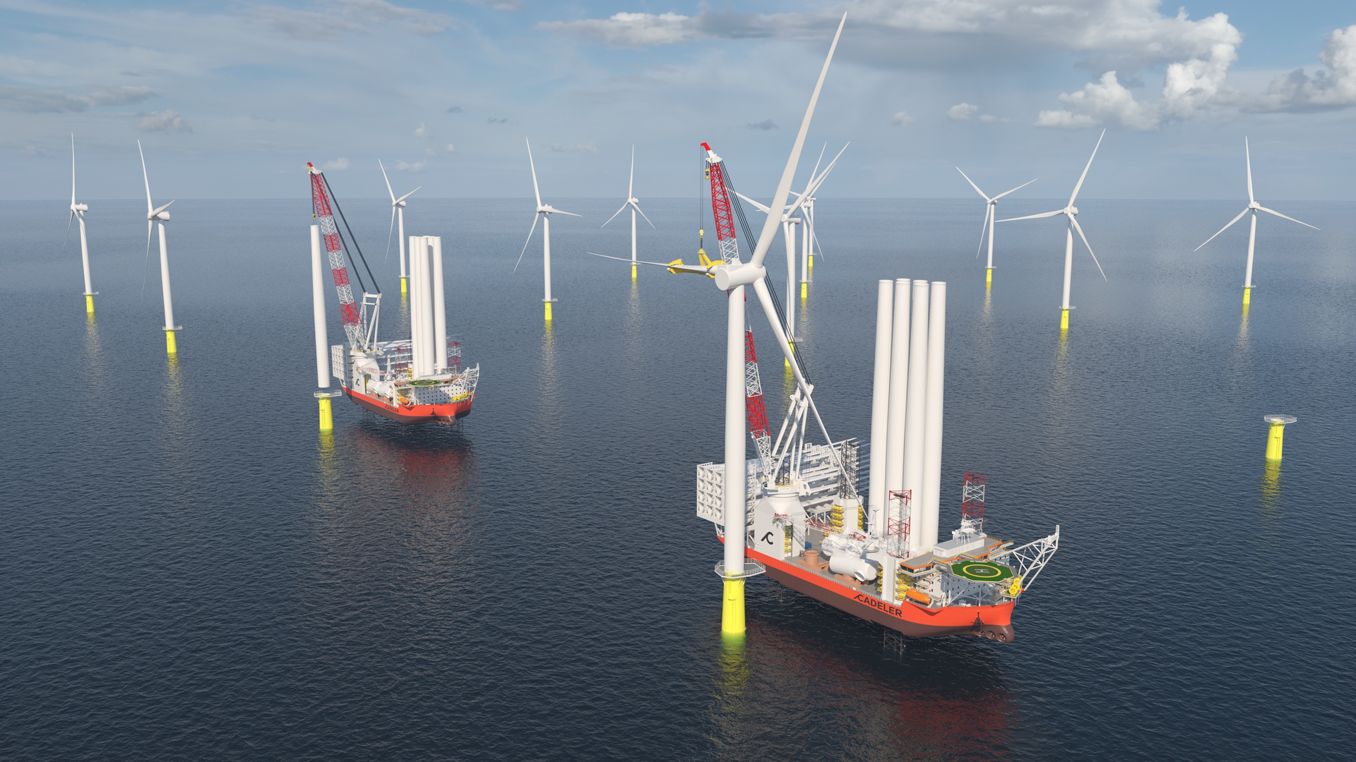 NOV offshore wind turbine vessels designed for heavier loads | Offshore ...