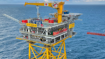 Tolmount gas field platform installed in the UK North Sea | Offshore