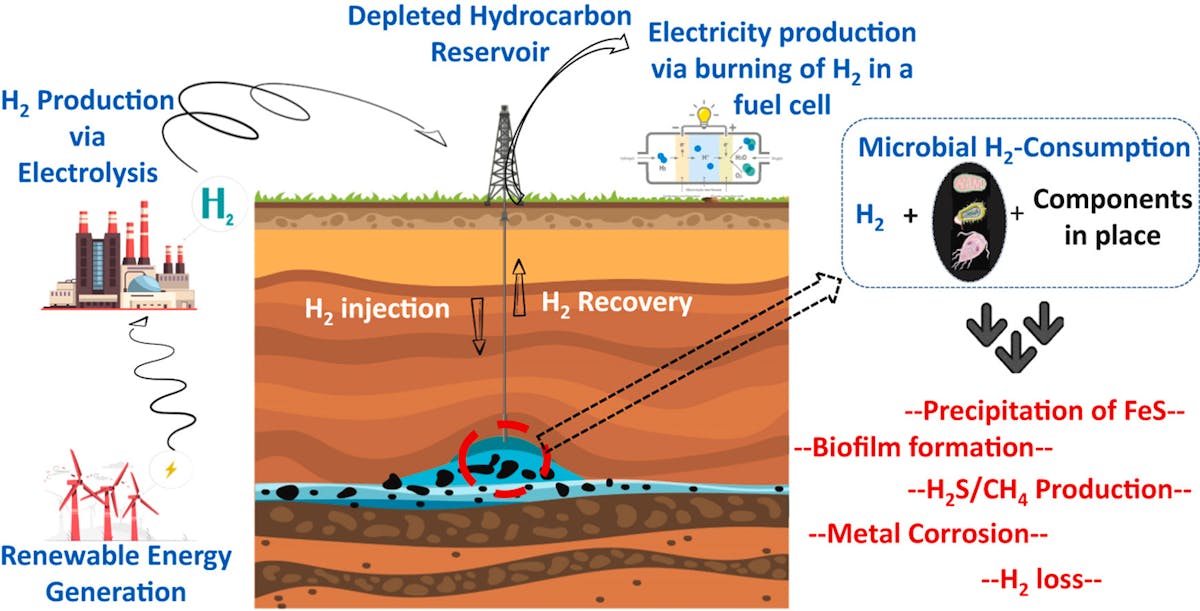 Hydrogen injection feasible in certain North Sea fields, study suggests ...