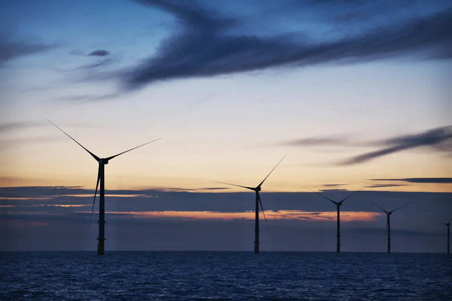Triton Knoll wind turbines installed offshore the UK | Offshore