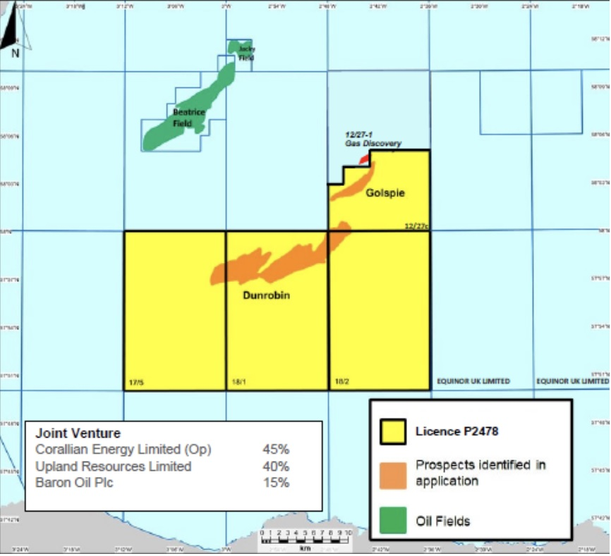 Baron Oil ups stake in UK North Sea Dunrobin license | Offshore Magazine