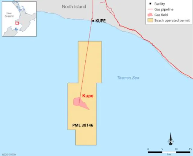 Compressor boosts production from Kupe offshore New Zealand | Offshore