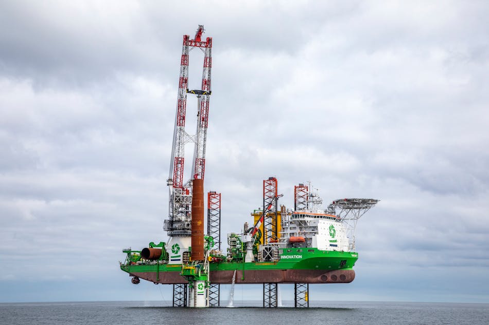 Saint-Nazaire monopile foundation installation reaches halfway mark ...