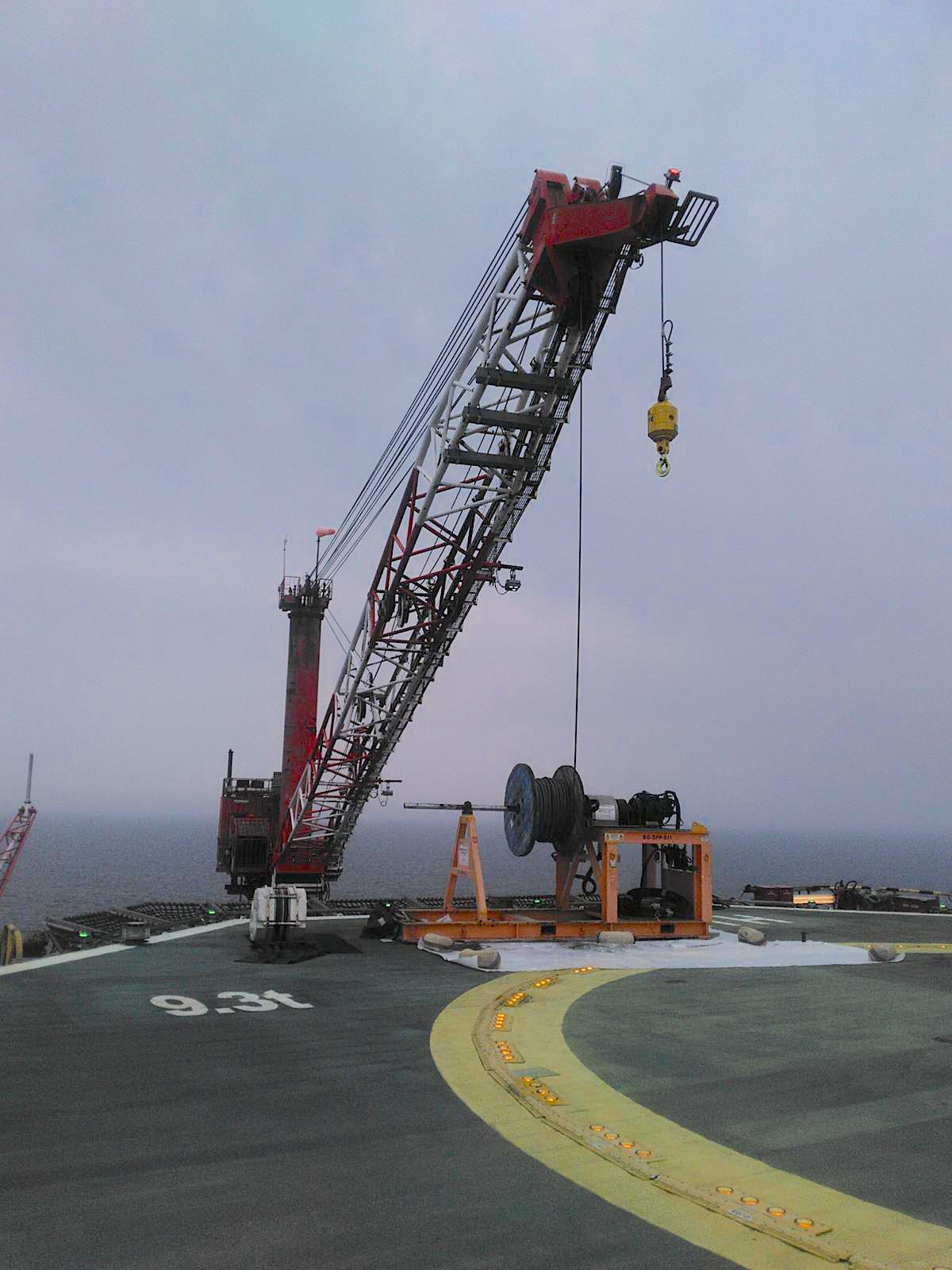 Maritime Developments overhauls North Sea platform crane | Offshore ...
