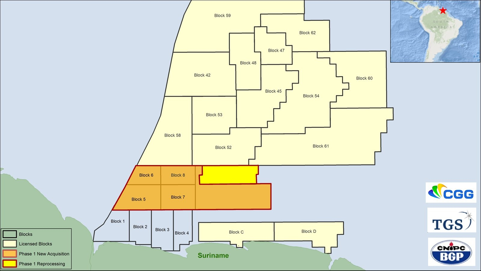 BGP Prospector starts shooting 3D seismic survey offshore Suriname ...