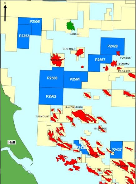 Cairn takes charge of five North Sea licenses | Offshore