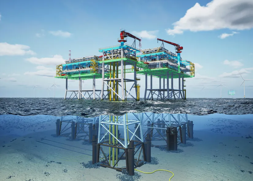 Study proposes offshore platform complex for hydrogen production ...
