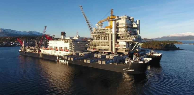 Allseas installs fifth North Sea Sverdrup topsides | Offshore