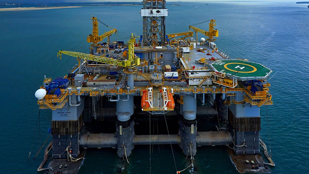 Diamond rig prepares to drill Kanga well offshore Australia | Offshore