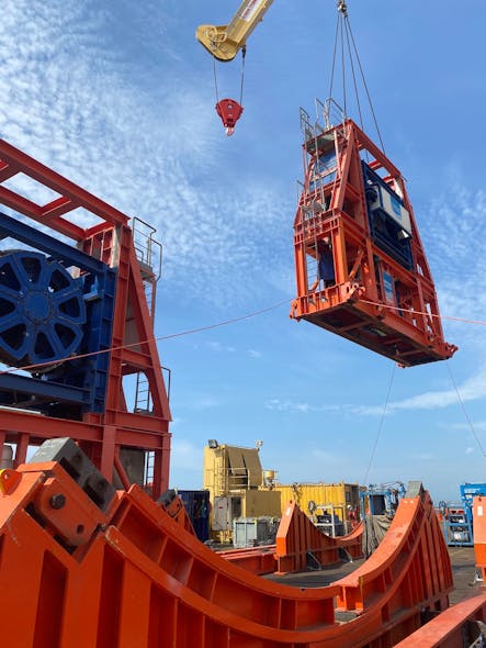MDL reel drive system supports jumper installations offshore Angola ...
