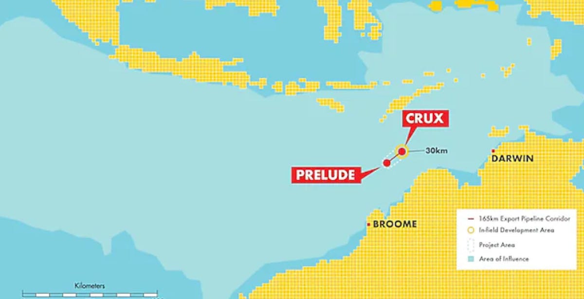 Shell forging ahead with Crux-Prelude tieback offshore Australia | Offshore