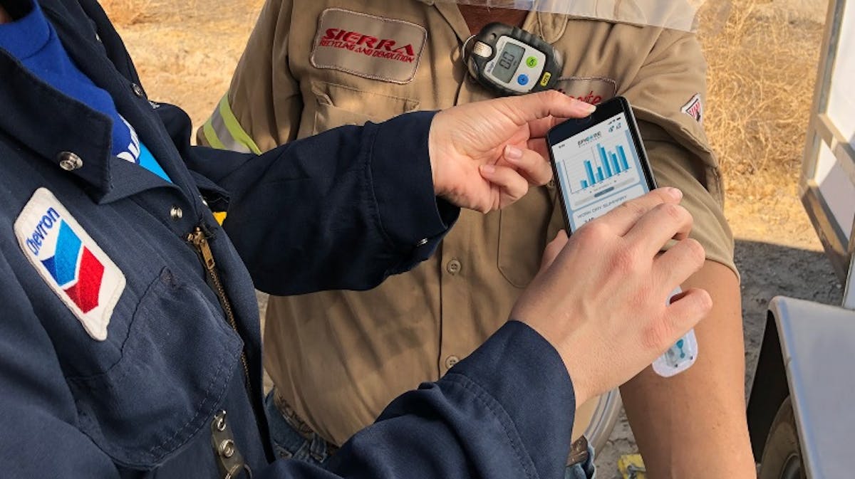 Chevron testing skin patch that could help offshore workers avoid heat ...