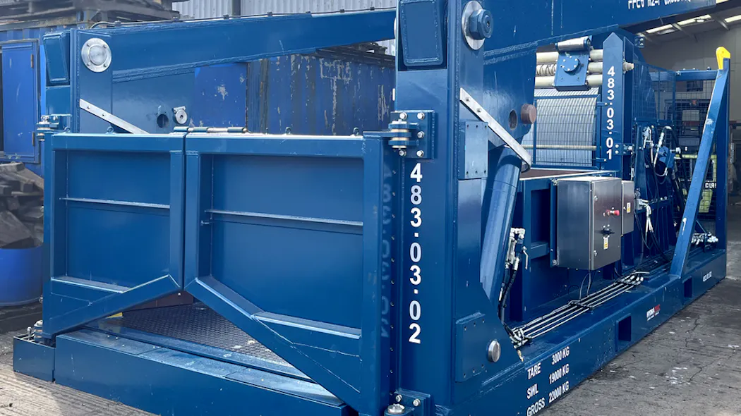 Launch and recovery system adapted for subsea basket deployments | Offshore