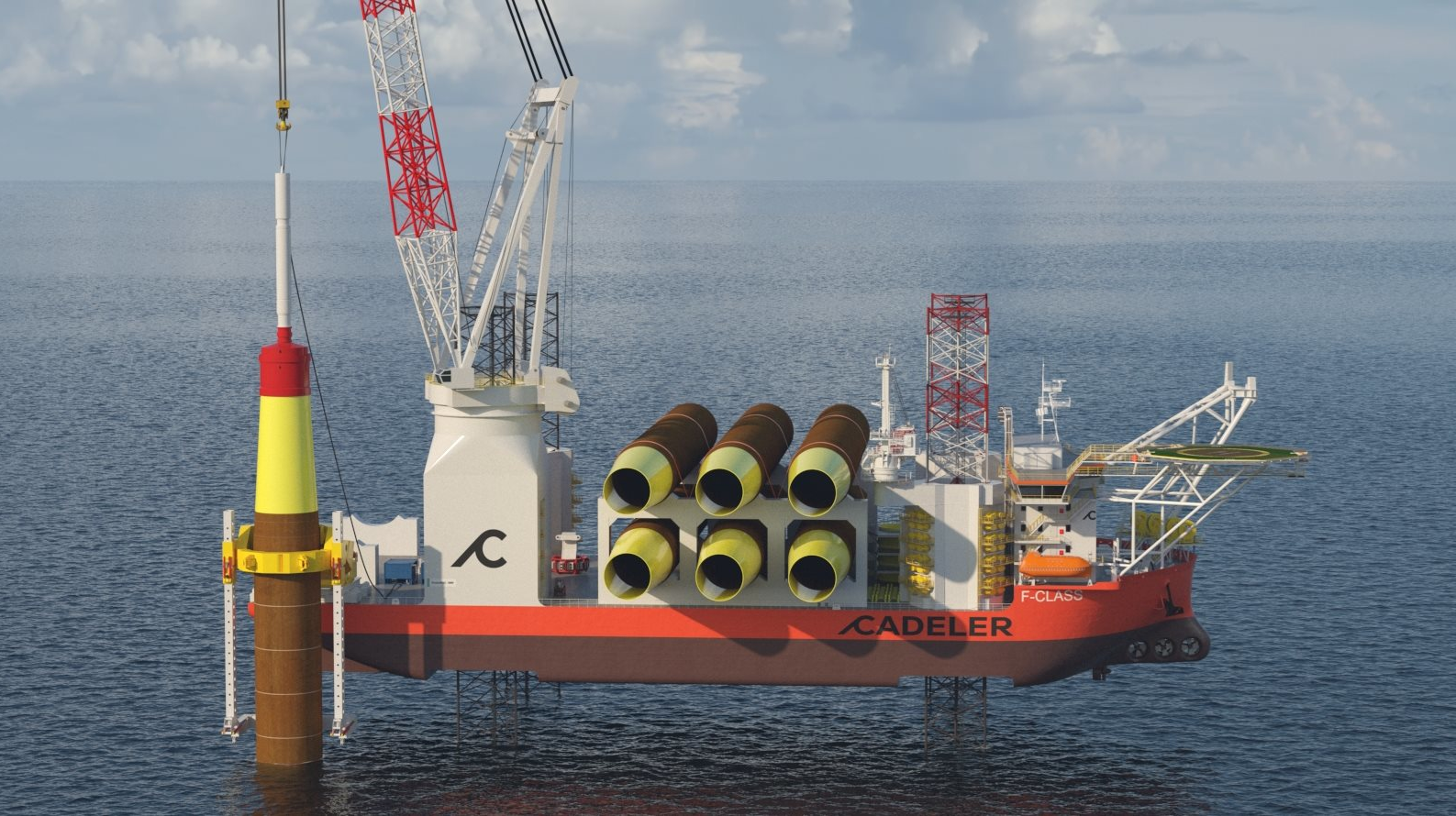 Cadeler filling schedule for hybrid offshore wind vessel | Offshore