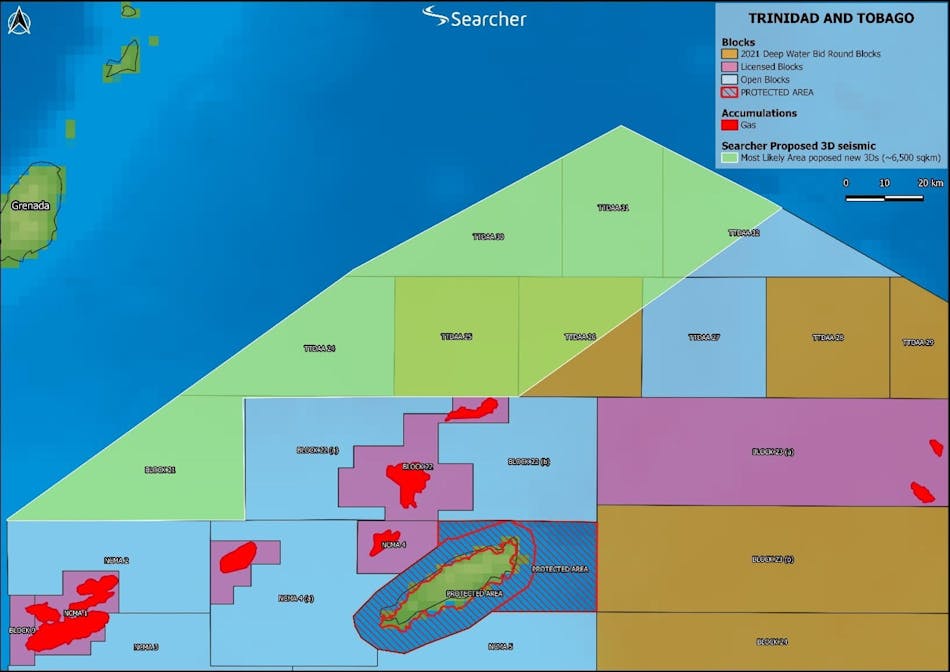 Tobago Trough 3D survey to investigate untapped gas resources | Offshore