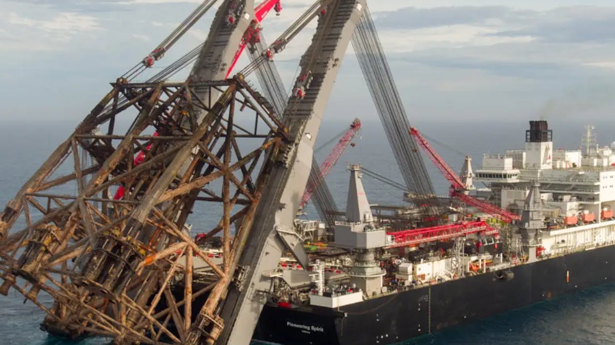 TAQA books Allseas to remove four giant North Sea platforms | Offshore