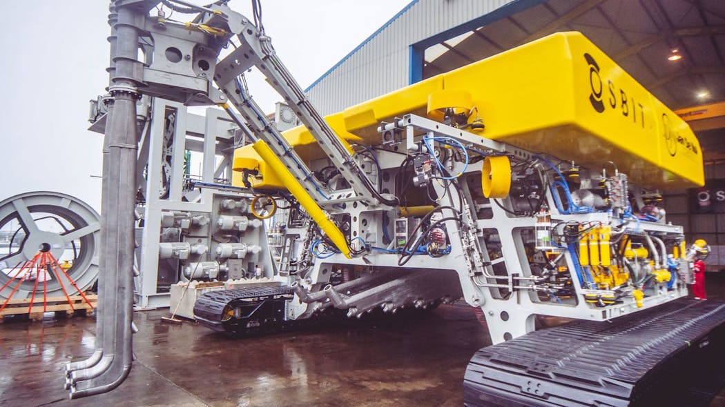 Jan de Nul takes delivery of offshore wind subsea trenching vehicle ...
