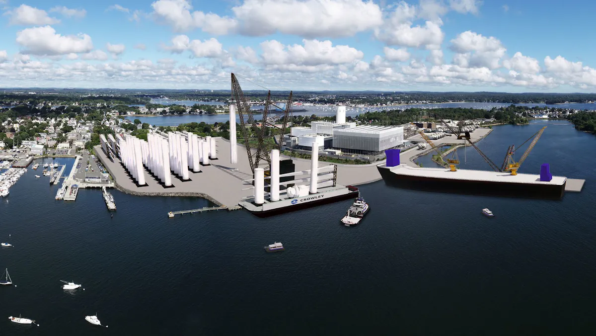 Crowley buys Massachusetts acreage to create offshore wind port ...