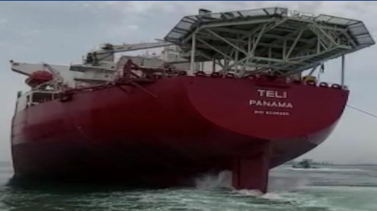 FSO in place and receiving oil at Etame Field offshore Gabon | Offshore