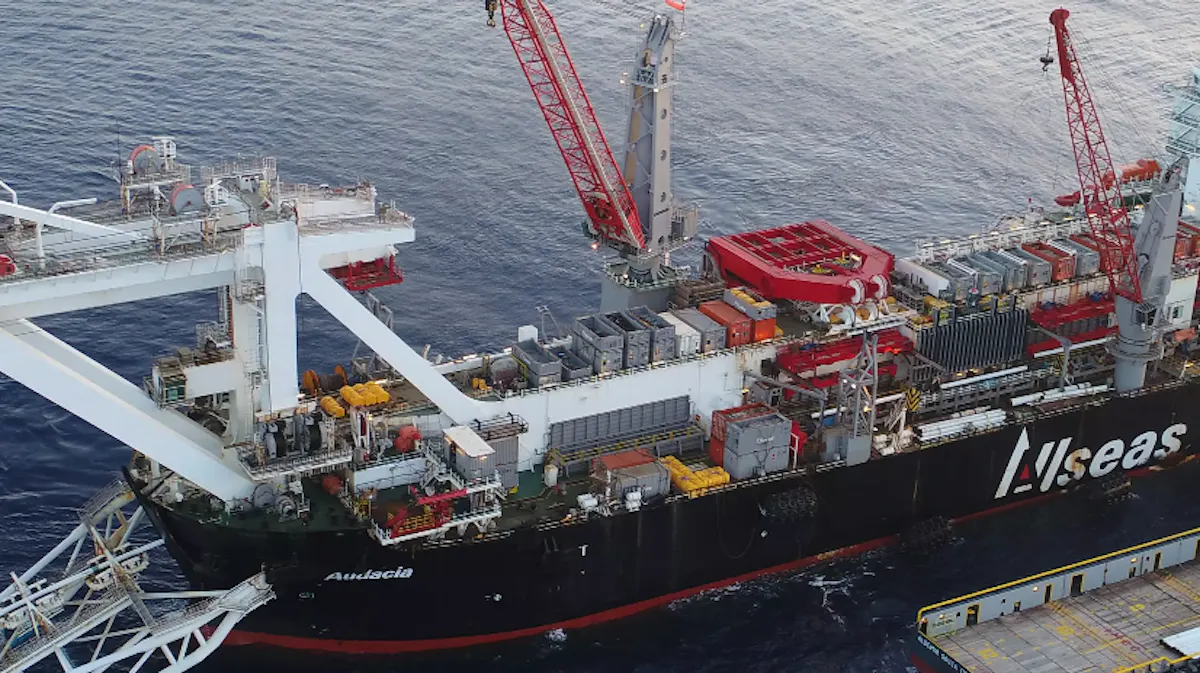 Allseas vessel progressing gas pipelay project offshore Malaysia | Offshore