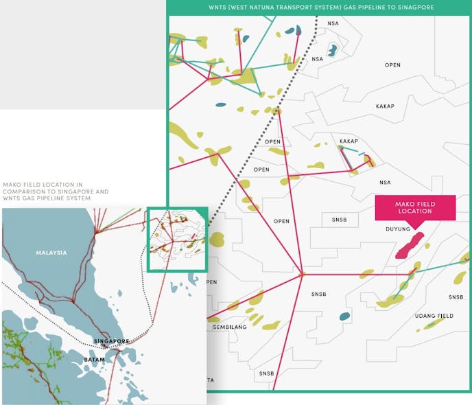 Mako gas project advancing offshore Indonesia | Offshore