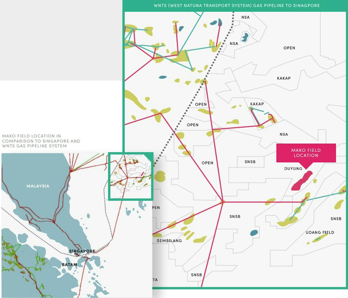 Mako gas project advancing offshore Indonesia | Offshore