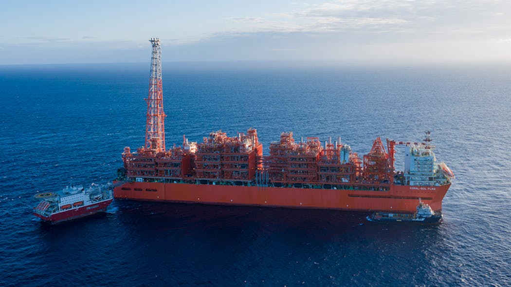 Coral Sul offloads first LNG parcel offshore Mozambique | Offshore