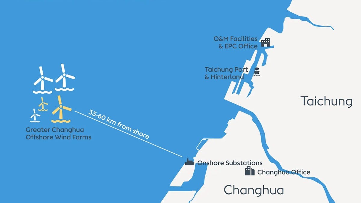 JF Renewables supporting Greater Changhua offshore wind development | Offshore